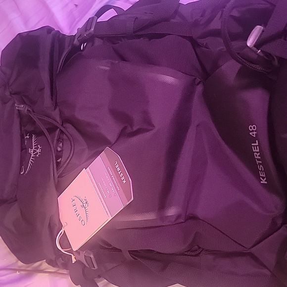 OSPREY | Bags | Osprey Kestrel 48 Black Backpack | Poshmark